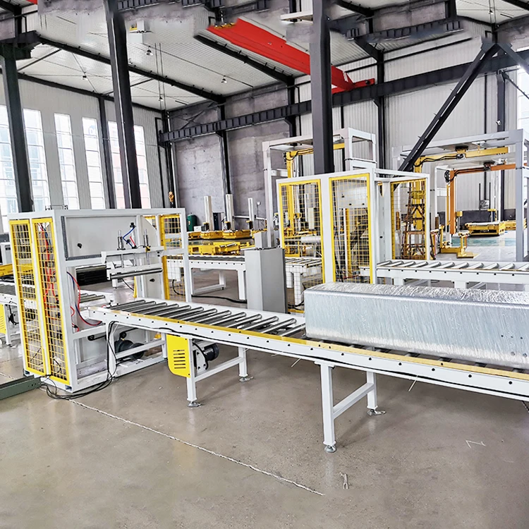 Horizontal Orbital Stretch Wrapping Machine Horizontal Stretch Door ...