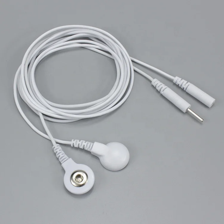 Tens Snap Electrode Lead Wire 3.5mm Snap to 2.0 Pin Tens Cable| Alibaba.com