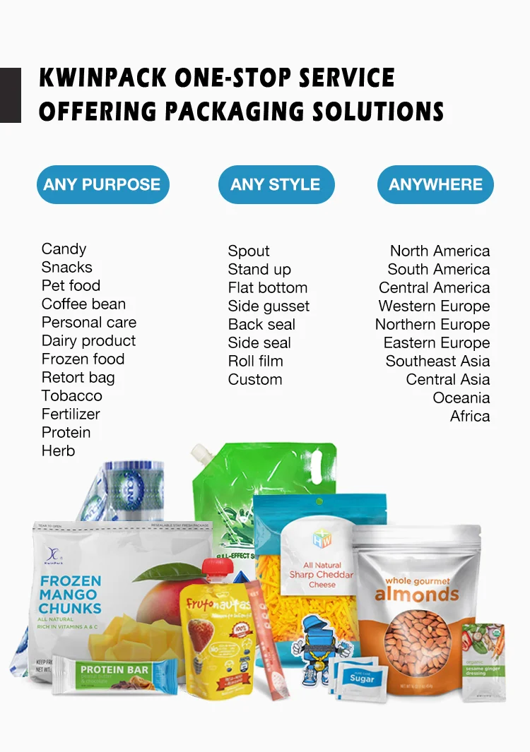 Custom Sterilized Pure Milk Pillow Packaging Bag with Logo