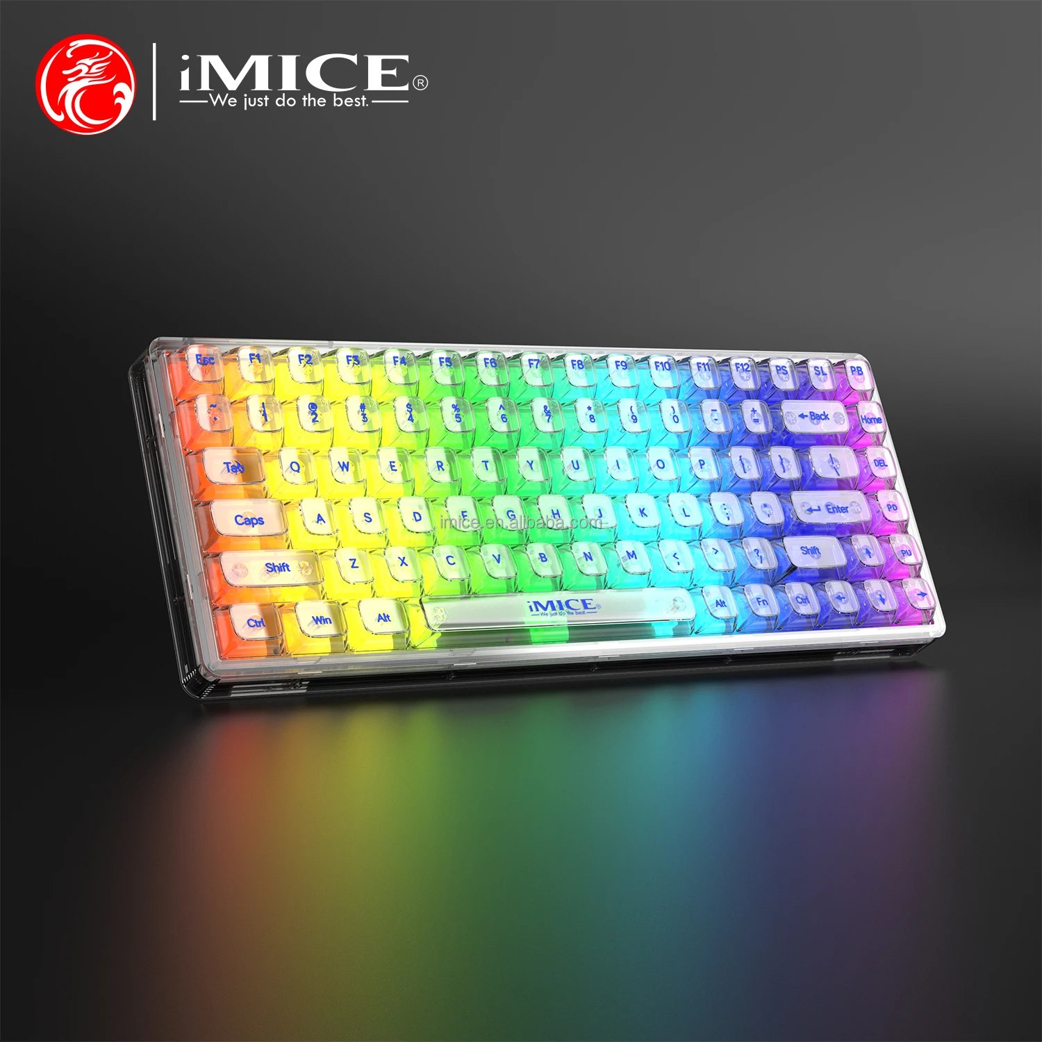 Imce RGB Light Bluetooth Wireless Keyboard - Mechanical