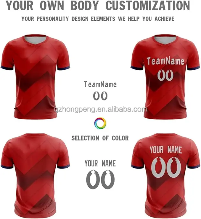 Wholesale Quick Dry Shirts Football Uniforms Soccer Jersey With Custom ...