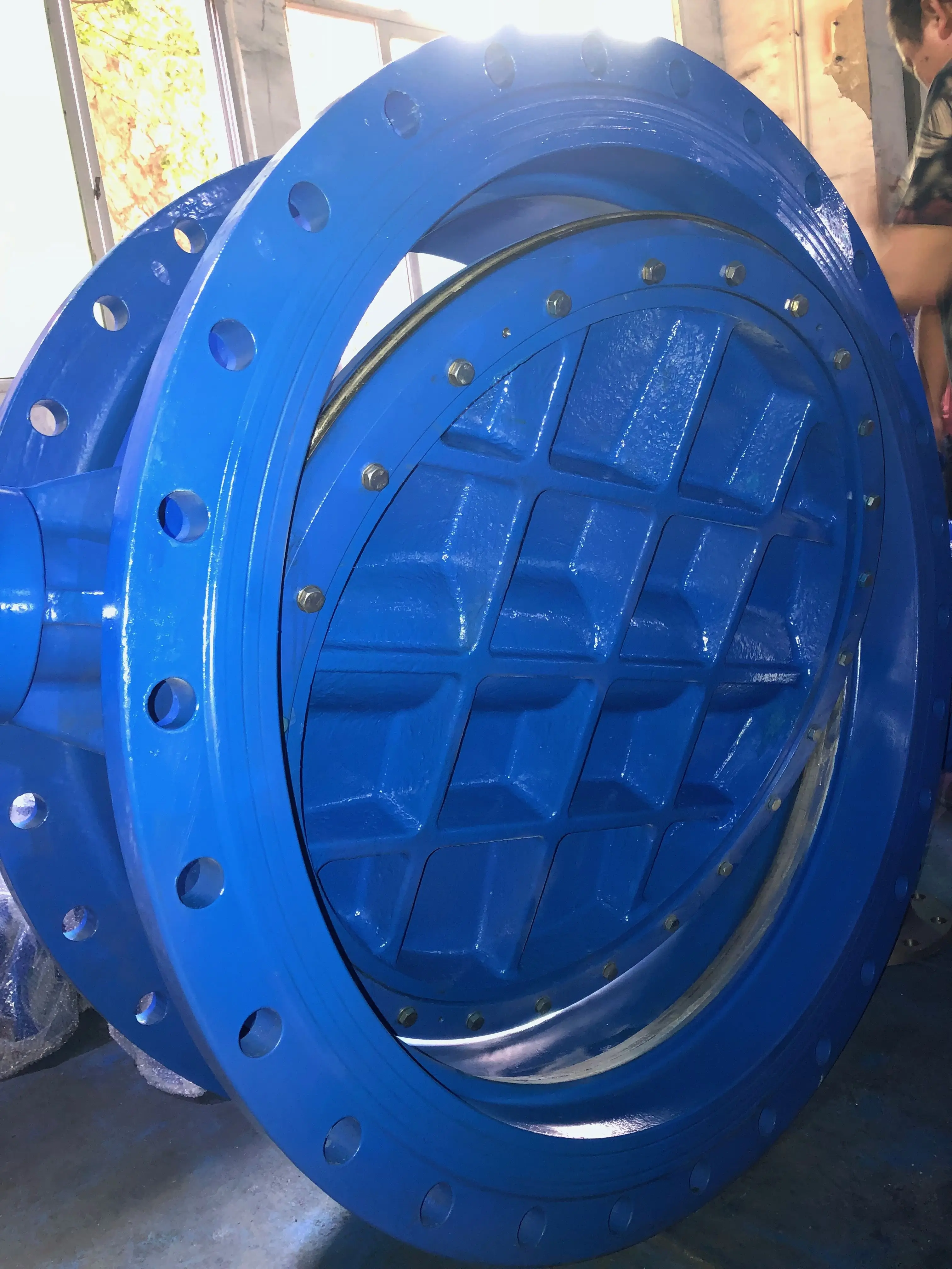 Face To Face ISO 5752 Series 13 14 Double Eccentric Butterfly Valve ...