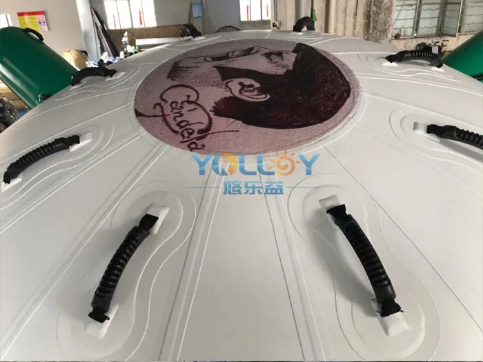 Hot Saturn Rocker Inflatable Floating Water Toy for Beach Lake Sea ...