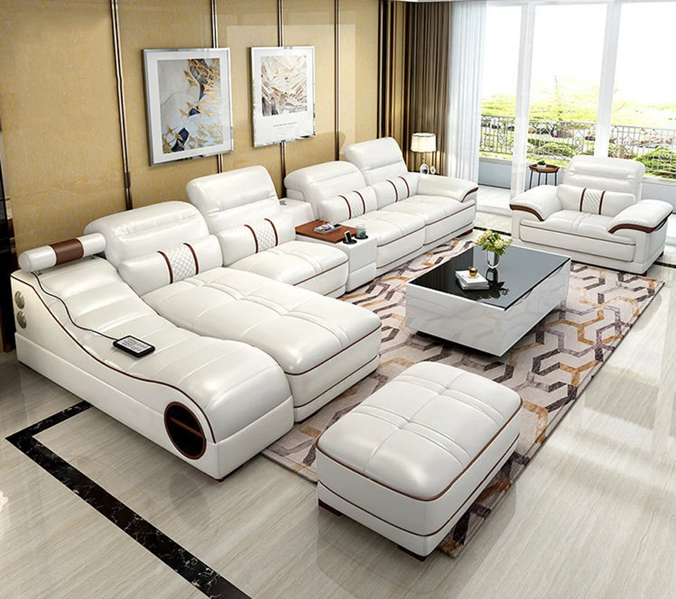Modern Luxury Multi Function Sofa Set for Living Room