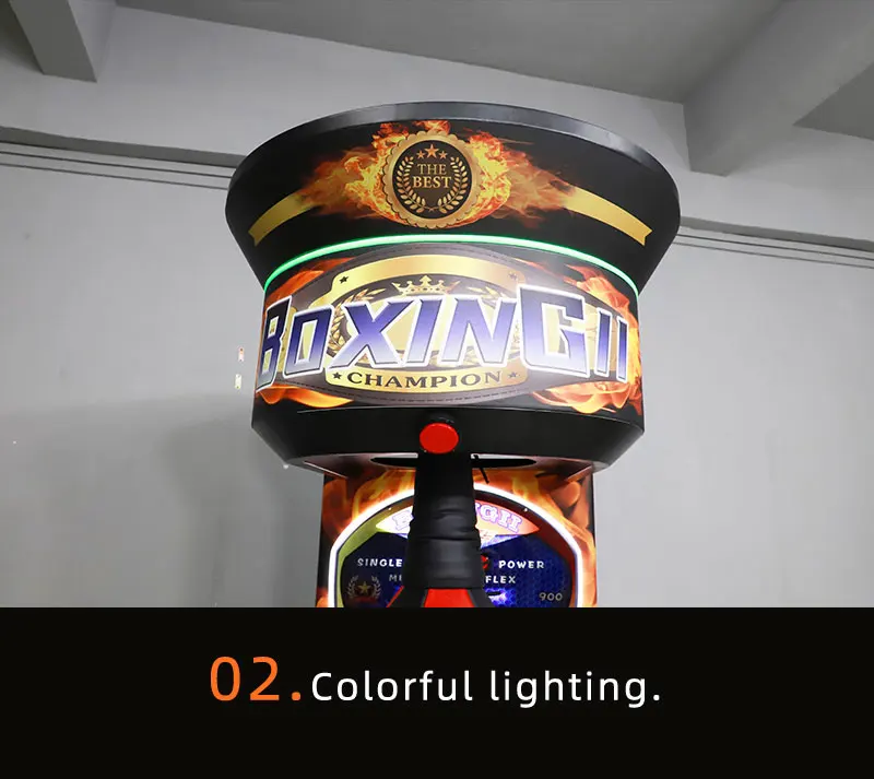 Customized Commercial Products Coin Operated Ticket Boxing Big Punch ...