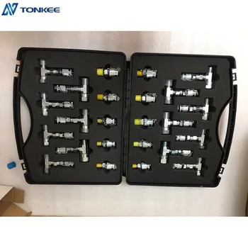 Hydraulic Pressure Test Point Fittings High Pressure Pipe Adaptor ...