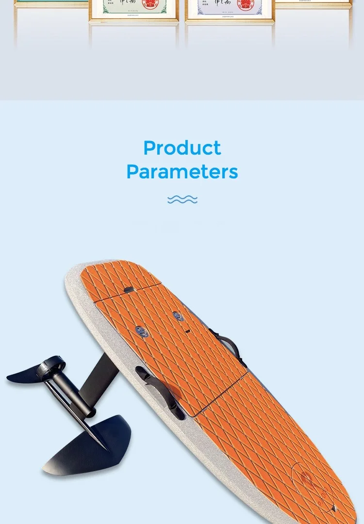 Custom Foil Waterproof Remote Control Wing Battery Surf Board Motor ...