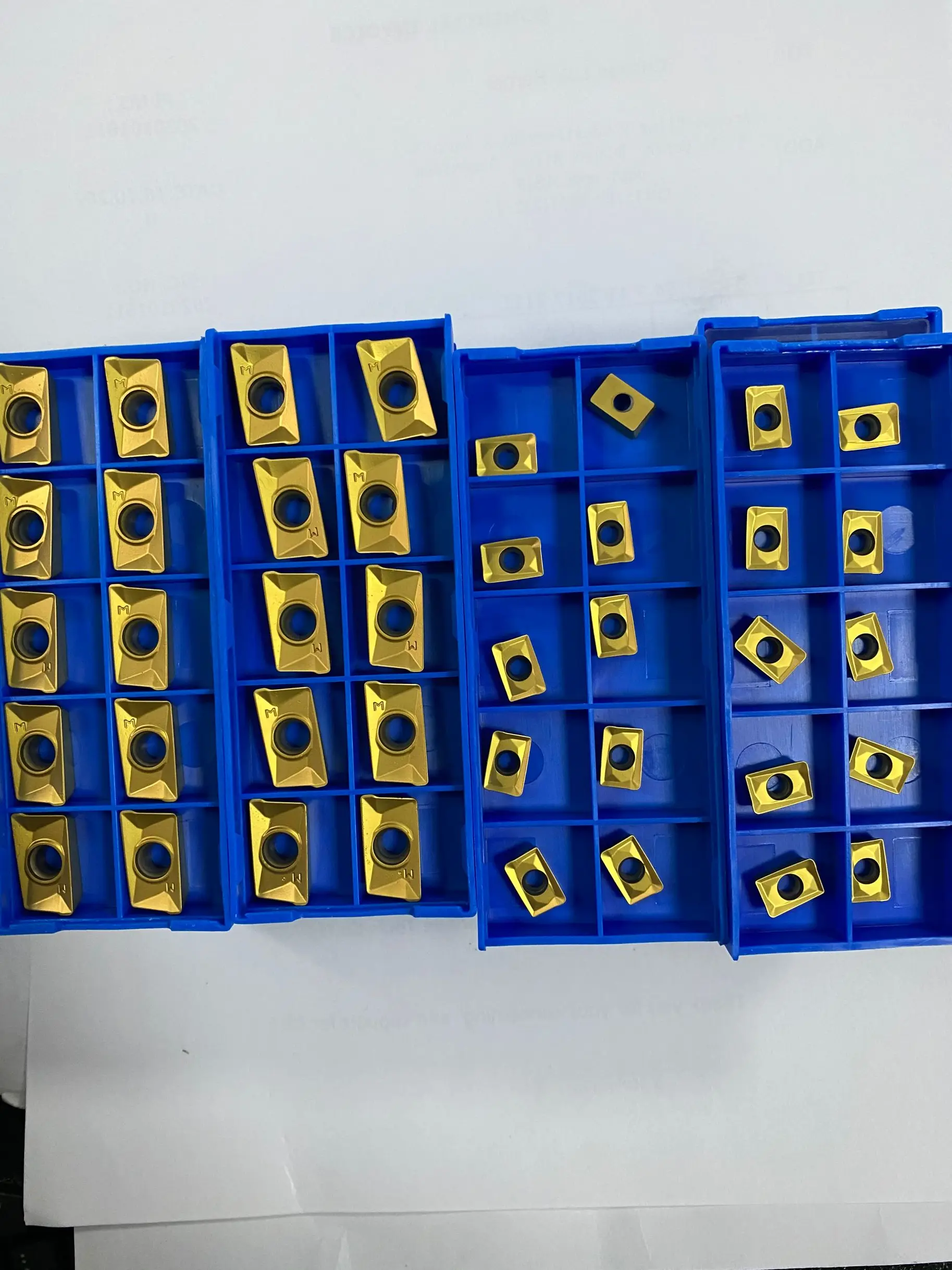 China Factory Inserts Onmu050505-mt High Feed Carbide Milling Insert ...