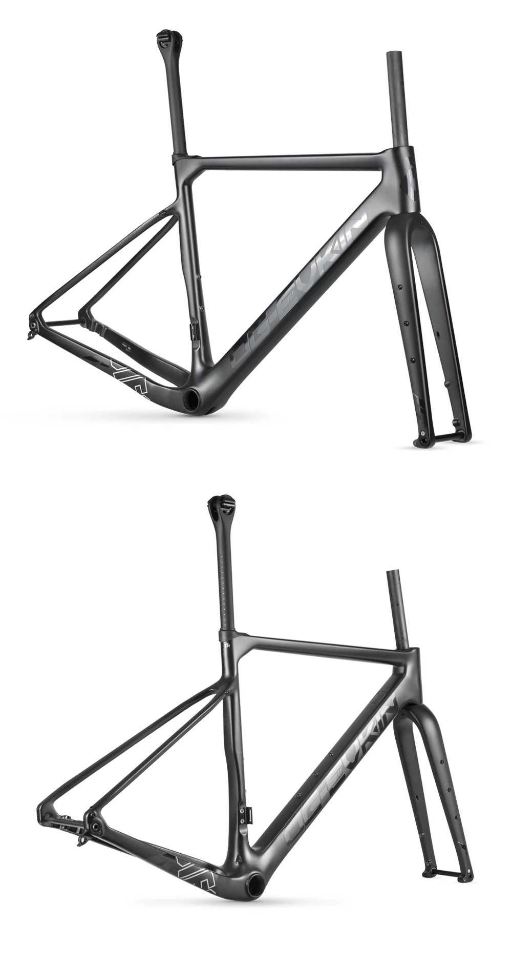 T800 Carbon Road Bike Frame Disc Brake 700C Track Bikes Frameset ...