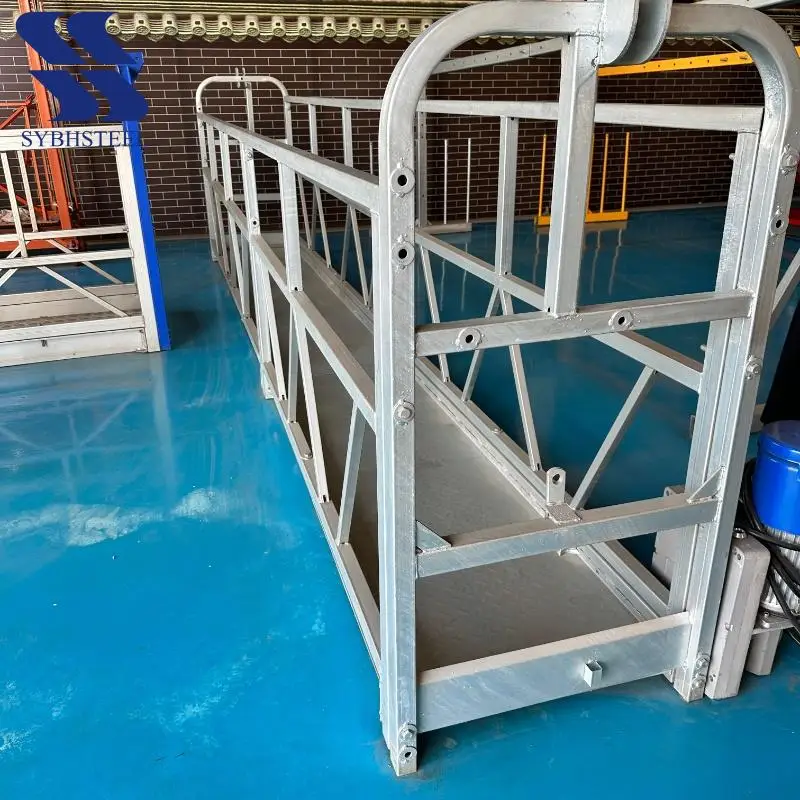 Manual Powered Gondola for Construction Building Maintenance Cost ...