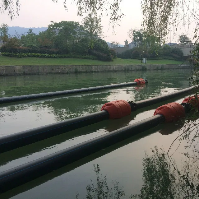 Foam Filled Sand Discharge Dredging Pipeline Pipe Float / Floater for ...