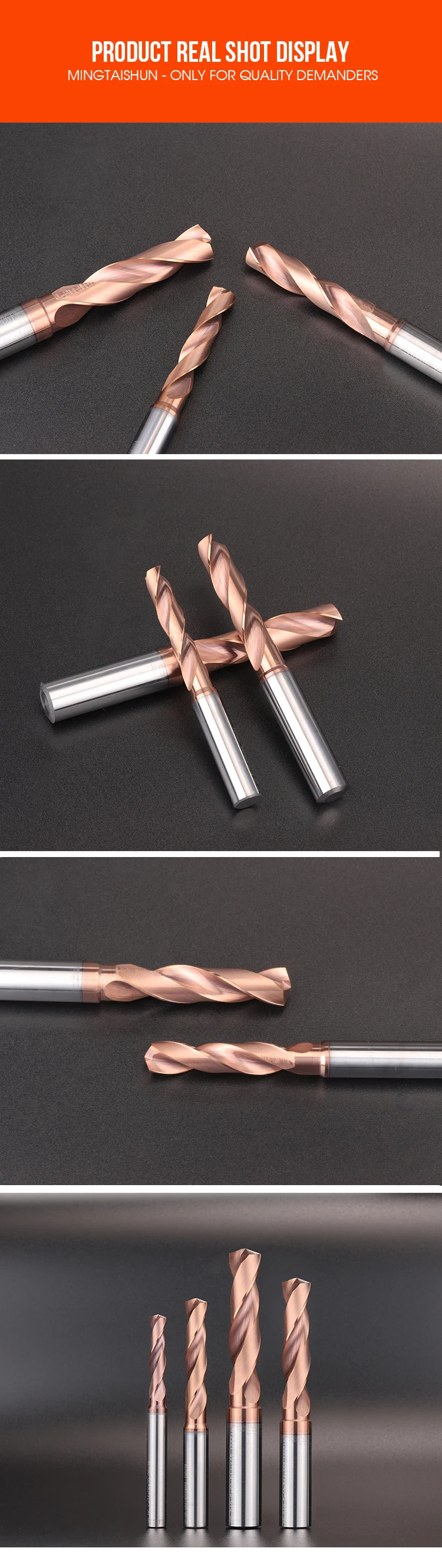 Bits Metal Manufacturer 8mm Tungsten Carbide Cobalt Steel Alloys Twist ...