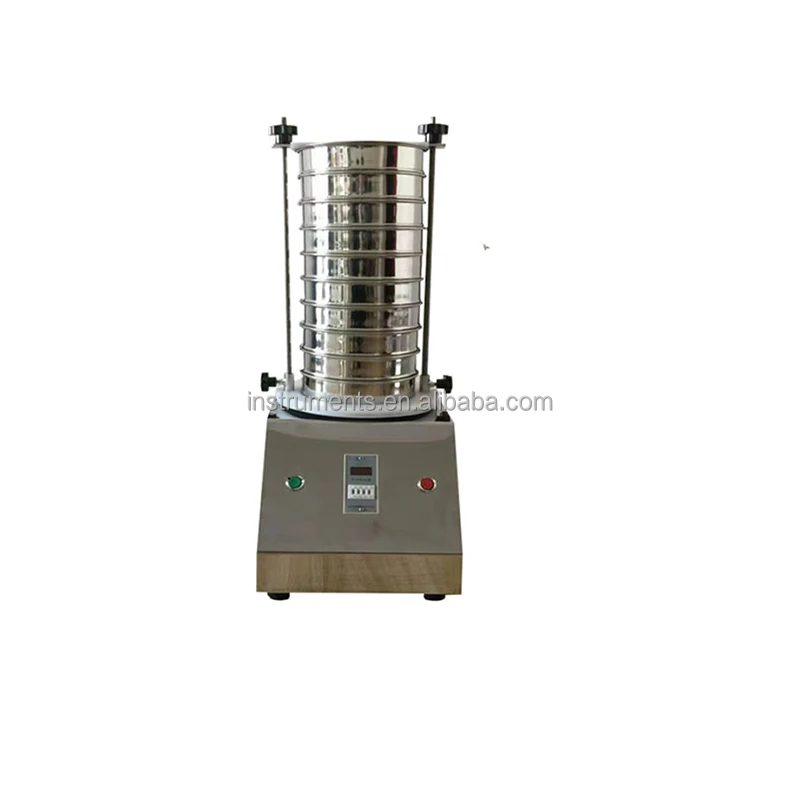 Laboratory Sieve Vibrating Machine Digital Vertical Vibration Sieve ...