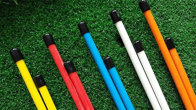 Golf Alignment Sticks Rods Swing Plane Trainer Tour Training Aids Golf ...