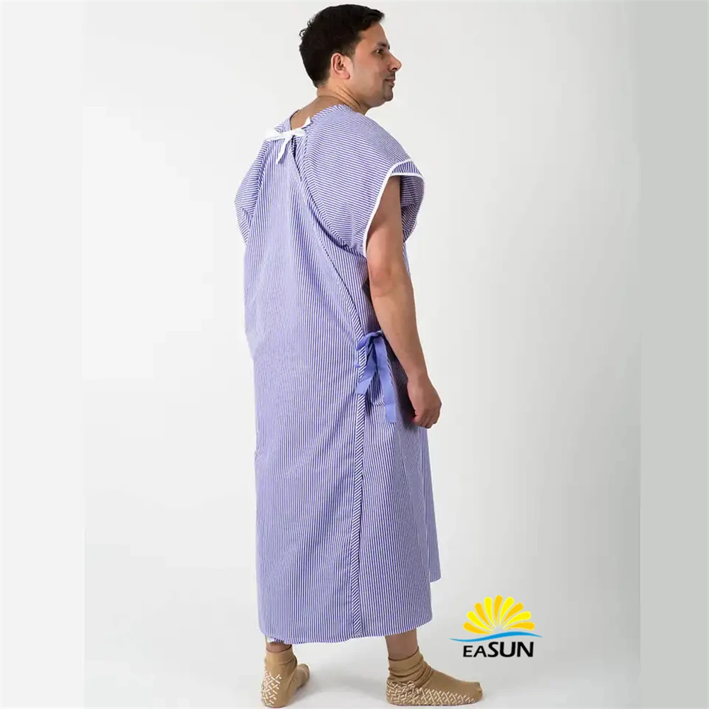 Microfiber Hospital Gown Hospital Uniforme Hospital Robe - Buy ...