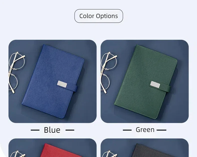 Corporate Business Gift Set Hardcover Leather Notebook Gift Set With ...