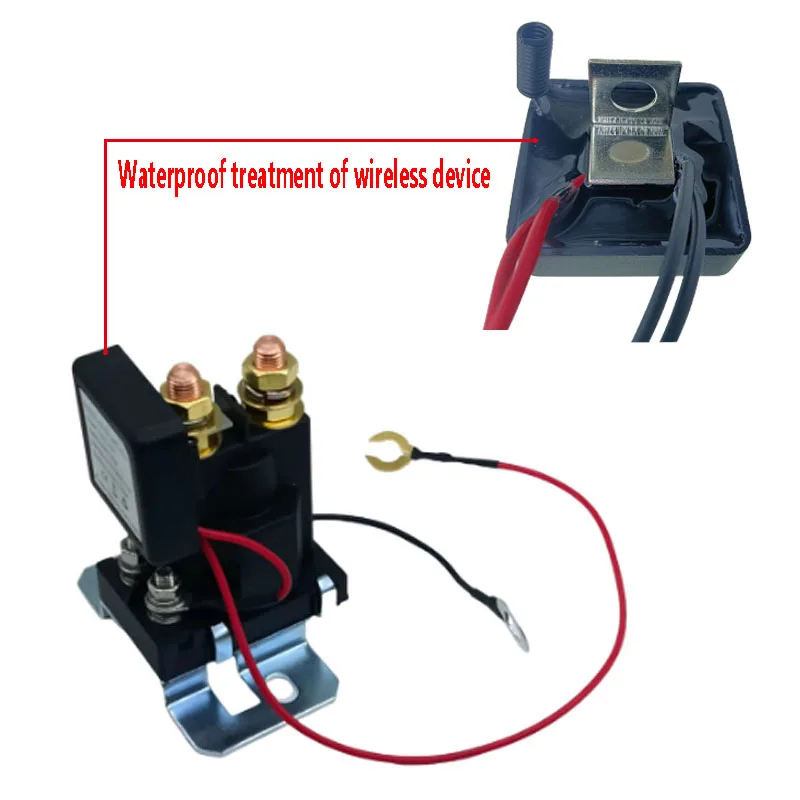 Heavy Duty Current Relay with Remote Kill Switch for Cars