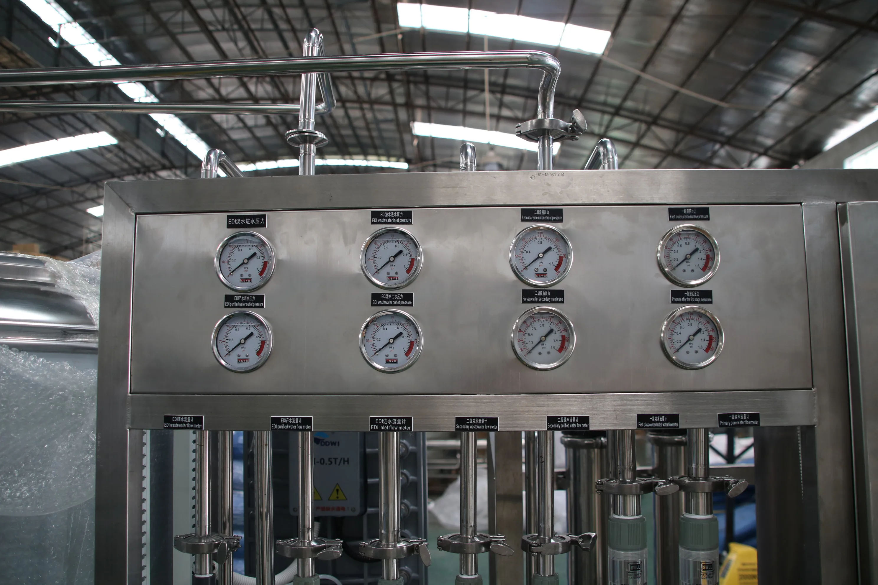 Edi Ultrapure Water System Industrial Water Filter Machine 500l/h ...