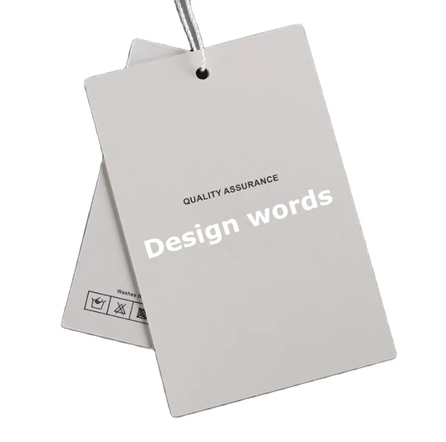 Alibaba.com: Custom Fashion Clothing Swing Tags, Blank Cardboard ...