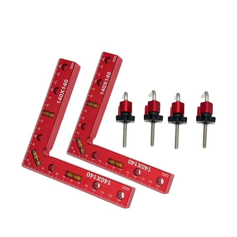2 Pcs Wood Square Clamp Positioning Squares 90 Degree Positioning ...