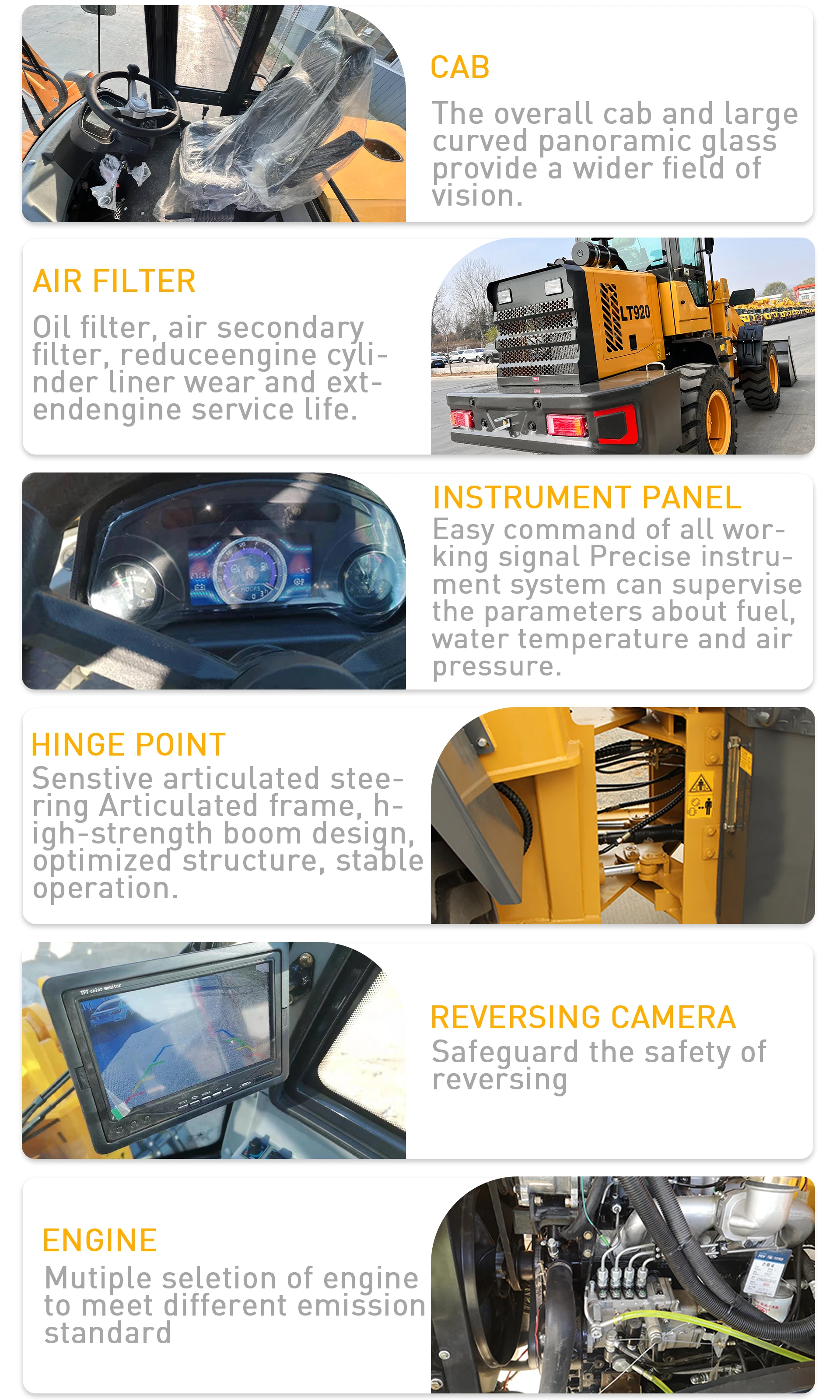 1-3 Ton Chinese Cheap Loaders - High Efficiency & Durability