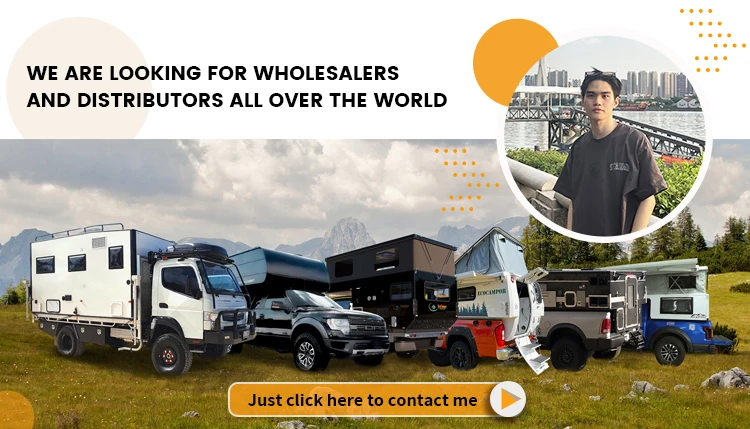 Expedition Overland Pickup 4x4 Sleek Fiberglass Truck Camper With Slide ...