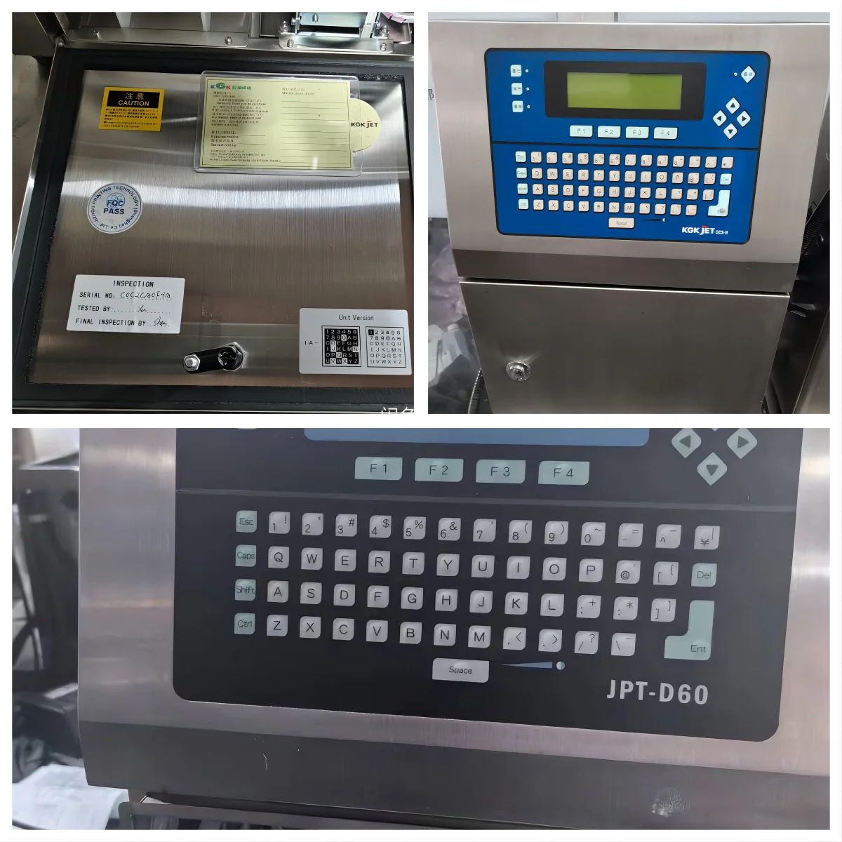 Kgk Ccs-2000 Continuous Inkjet Printer For Industrial Printing - Buy ...