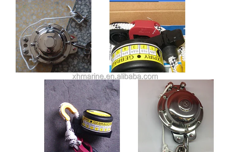 Marine Hydrostatic Release Units Ccs Ev Certificate For Inflatable Life ...