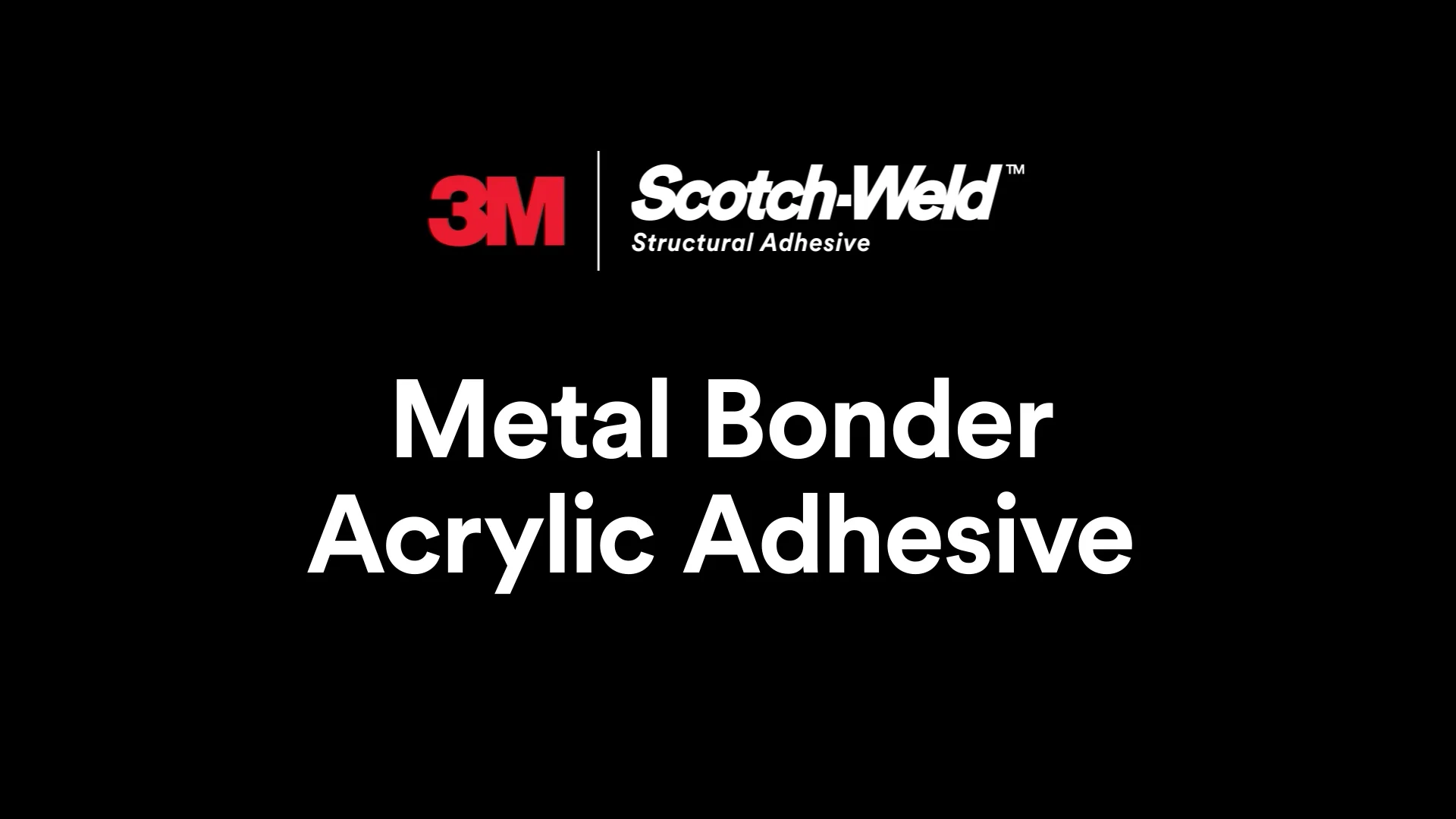 Acrylic Adhesive 3m Dp8407ns Structural Ab Glue Metal Bonder High ...