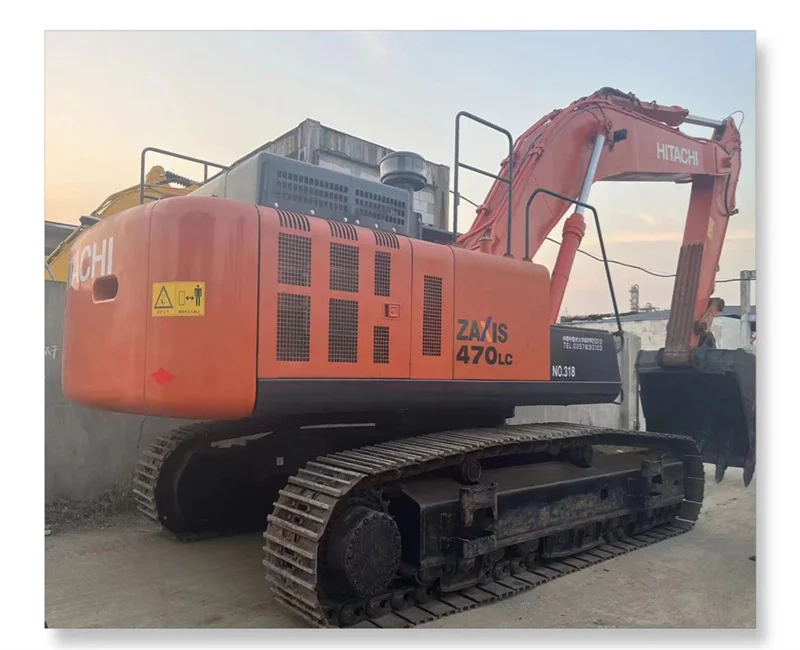 Japan Original Crawler Second-hand Excavators Hitachi Zx470lc 47 Ton Large-scale Good Quality ...