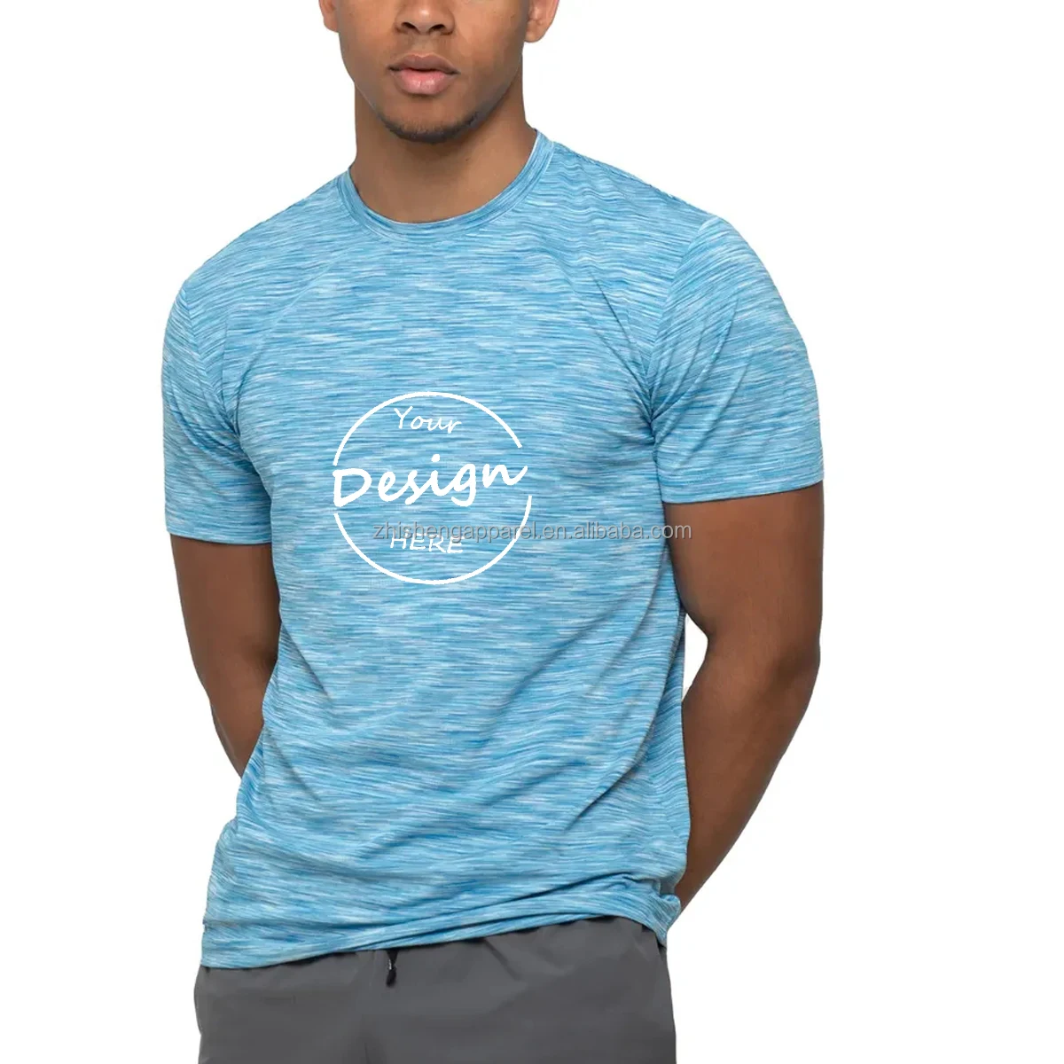 Custom Logo Breathable Quick Dry Soft Wholesale Screen Print T-shirt ...