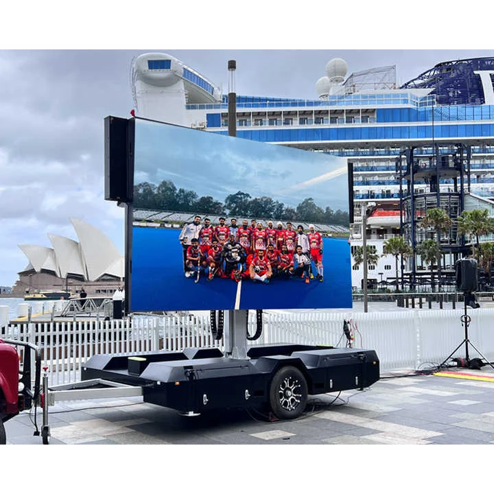 Hot Selling Outdoor Trailer Led Display Screen P5 P6 P8 P10 Billboard ...