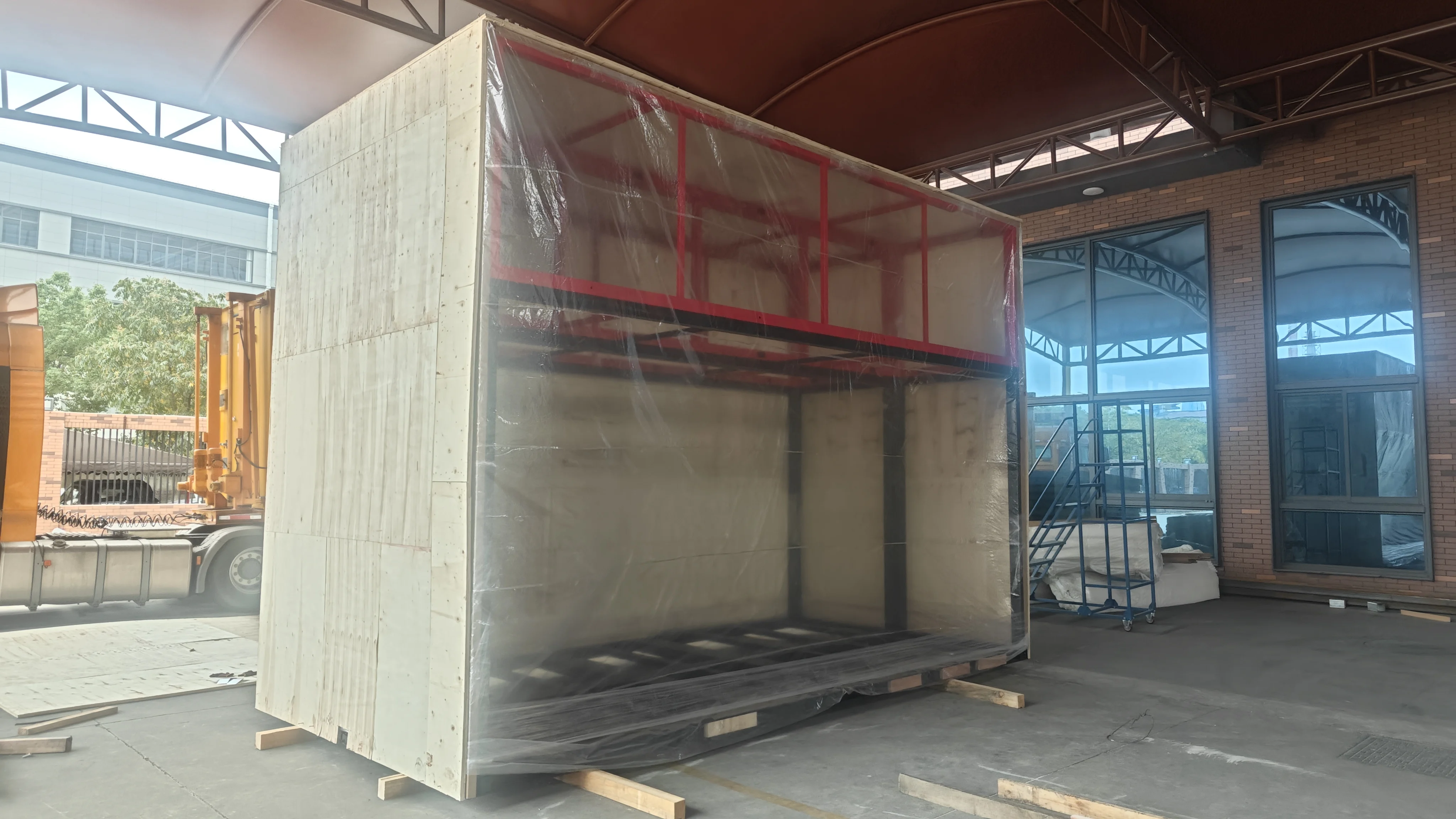 Prefabricated Data Center Skid Mounted Shelter No Civil Engineering ...