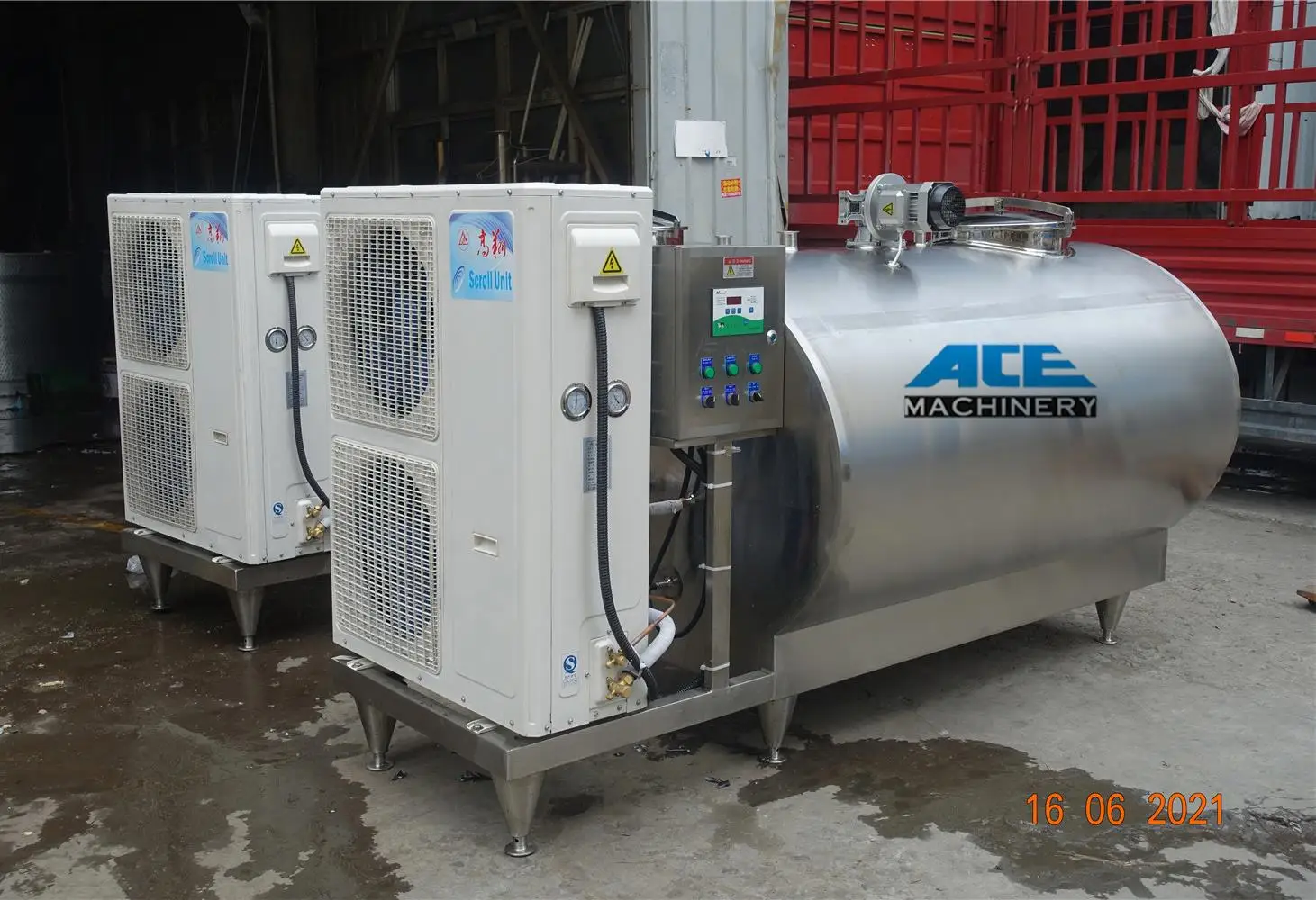 Cold Storage Tank Dairy Stainless Steel 200l Vertical Bulk, 40% OFF