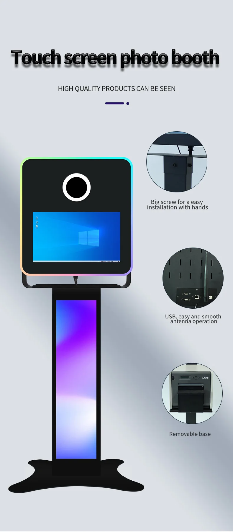 Portable Wedding Vogue Reality Selfie Magic Mirror Machine