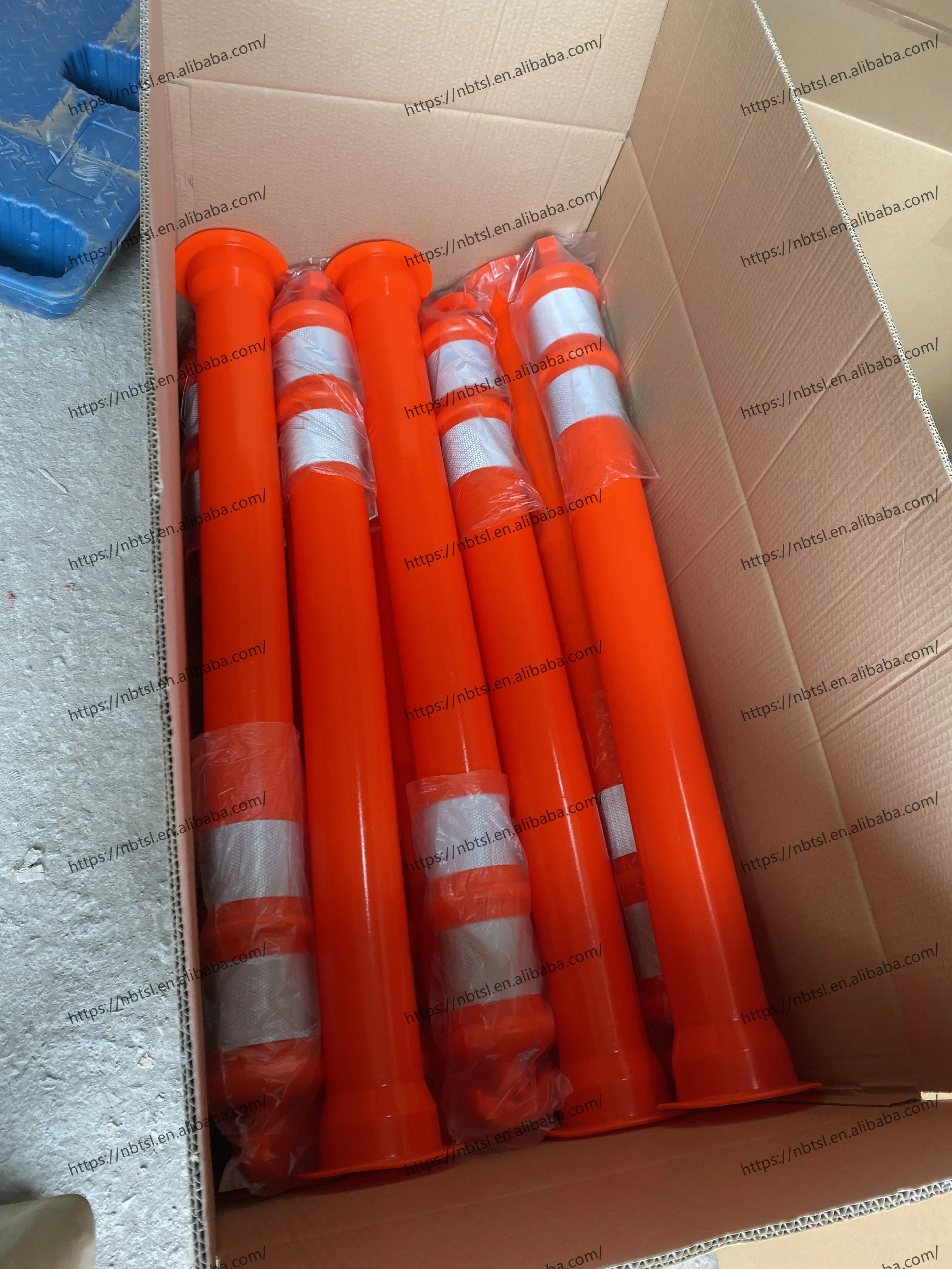 Flexible Warning Post Road Bollard Reflective Delineator Post Road ...