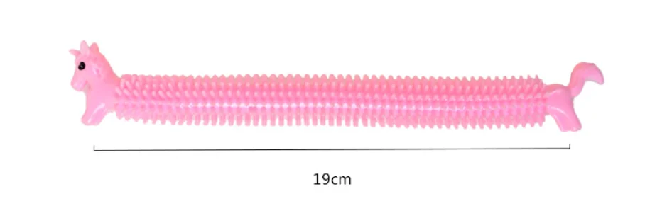 Creative New Cartoon Unicorn Pull String Flexible Monkey Noodles ...