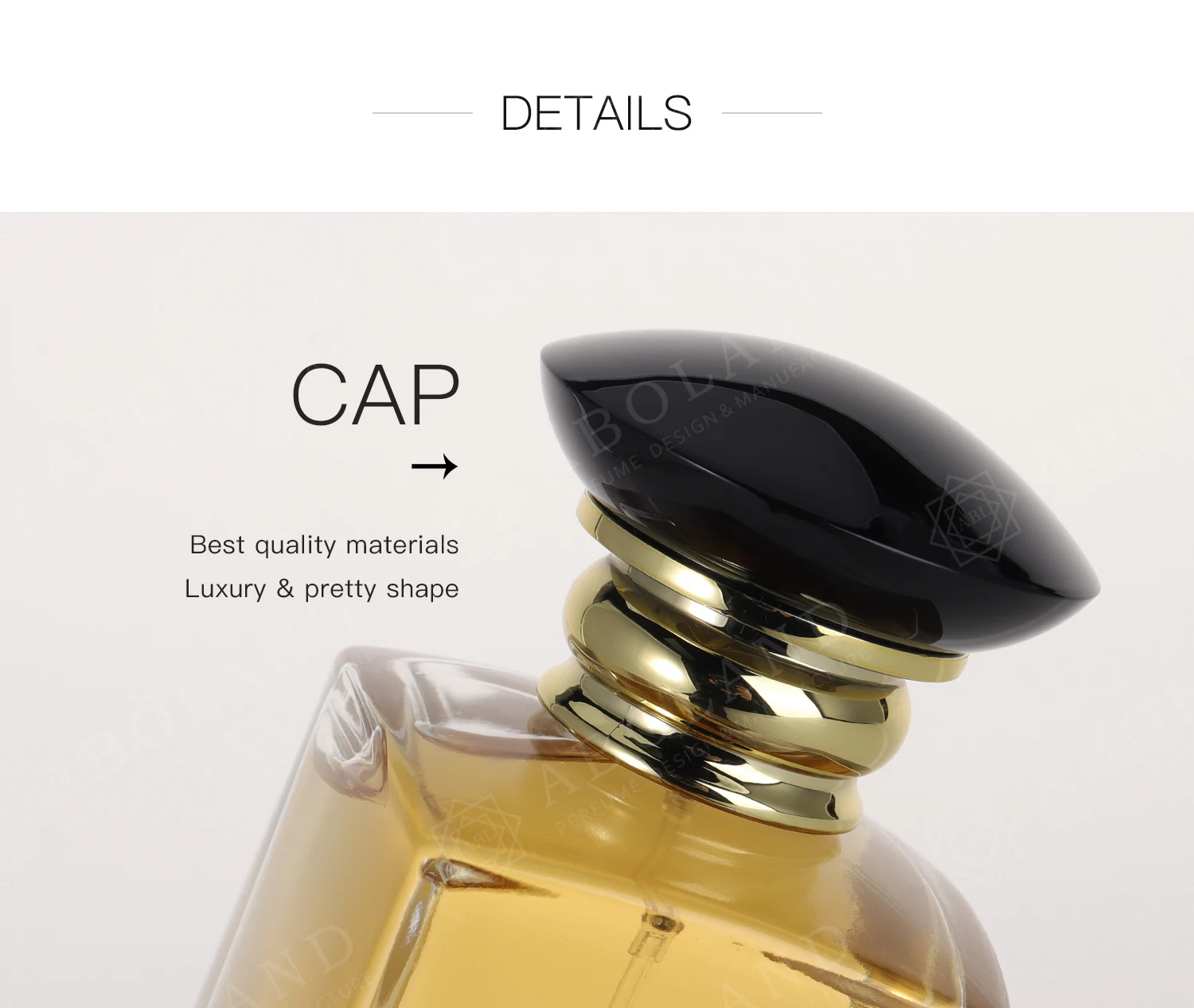 Custom Perfume Packaging - Elegant Glass Bottle & Box