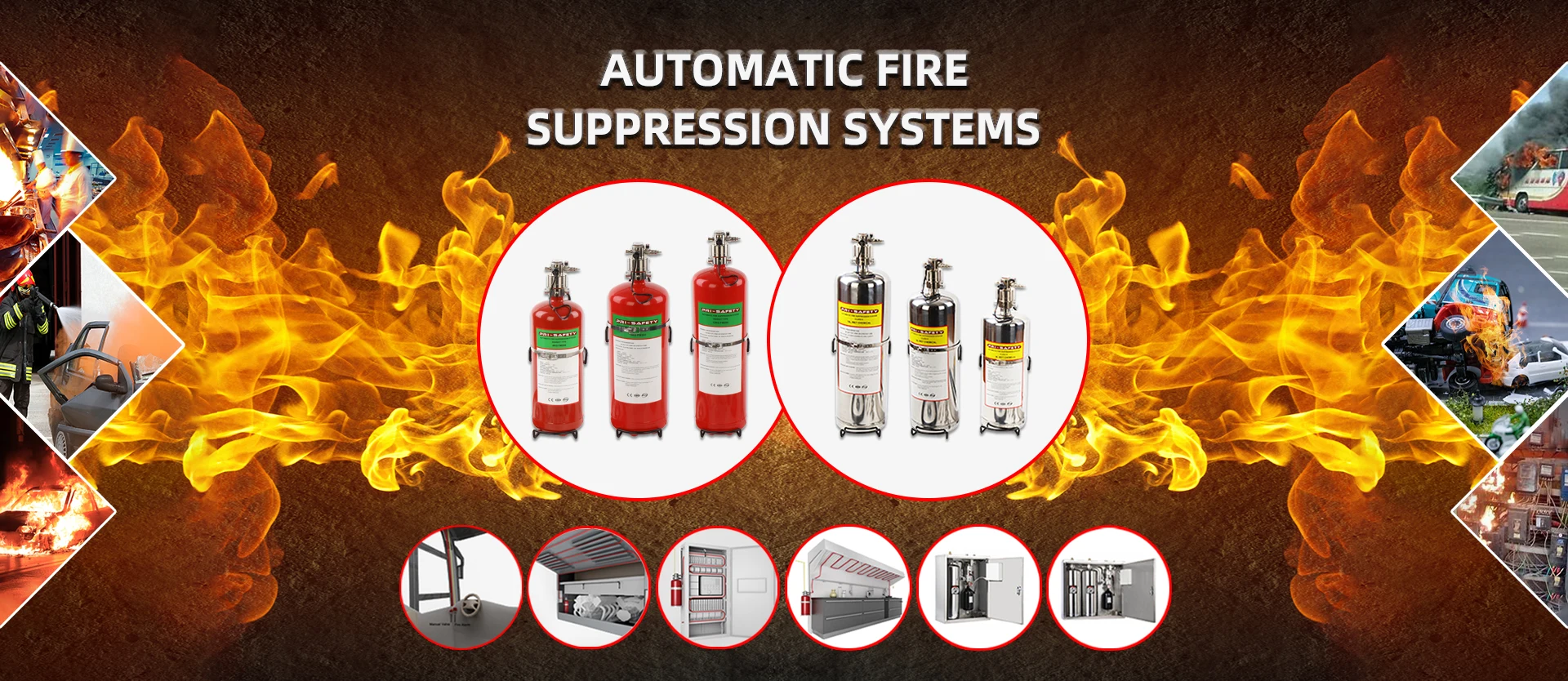 UN ECE R107 Fire Suppression for Heavy Duty Mining Vehicles