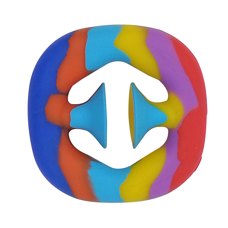 Stress Reliever Toy Hand Pressure Squeeze Grab Snap Fidget Toy for ...