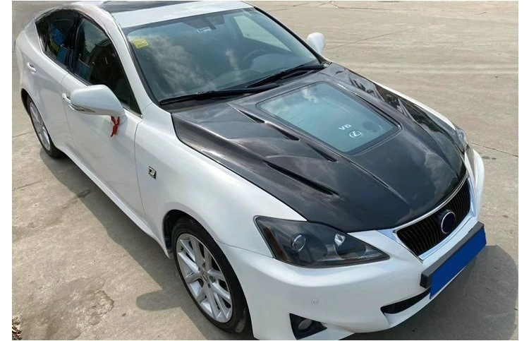 Factory Carbon Fiber Hood For 2006-2013 Lexus Is250 Engine Hoods Lexus ...