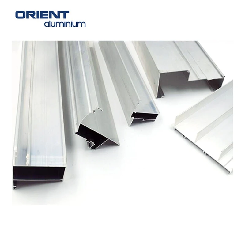 Aluminum Profile Sliding Door Slim Extruded Frameless Patio Guangdong ...