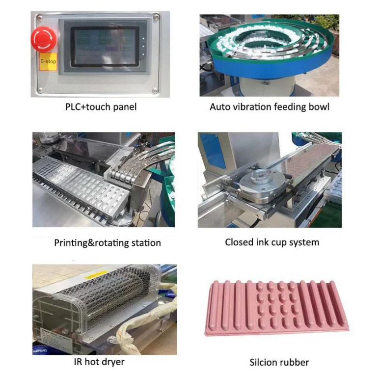 Single Color Automatic Rotary Hanger Sizer Clip Machine