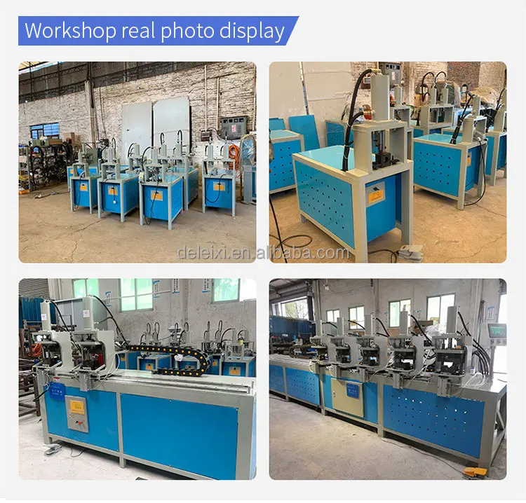 Hydraulic 90 Degree Angle Stainless Steel Pipe Cutting Machine