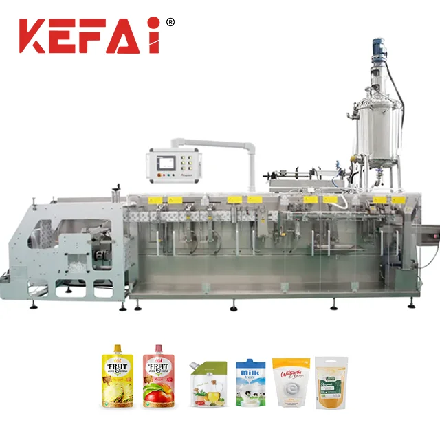 Kefai Automatic Hffs Packing Machine Horizontal Liquid Spout Pouch ...