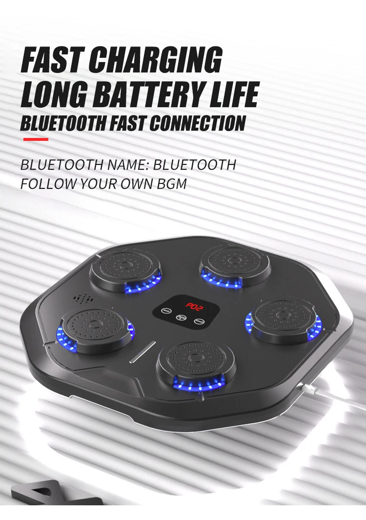 Music Boxing Machine Electronic Boxing Reaction Target Rhythm Wall ...