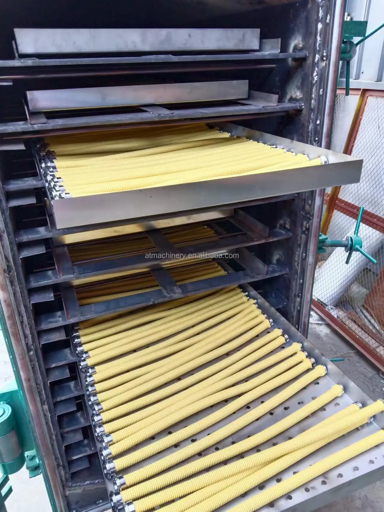 PVC Flexible Metal Gas Hose Vaccum Coating Oven/PVC Flexible Metal Gas ...