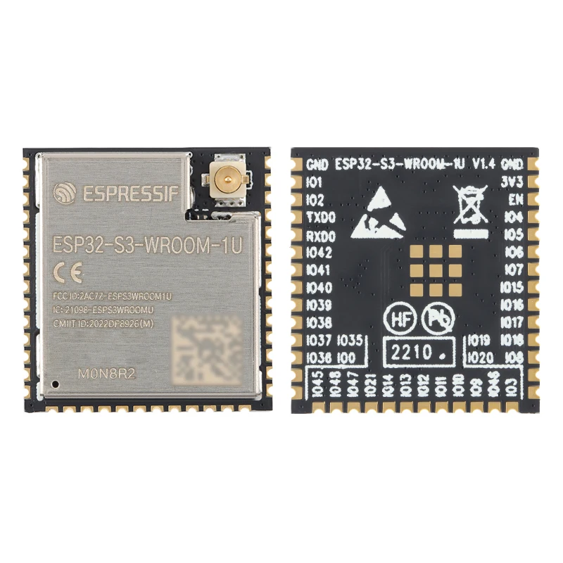 ESP32-S3-WROOM-1U-N8 N8R2 N8R8 WiFi Ble 5.0 Flash 32-bit Dual Core MCU ...