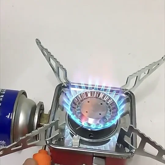 Portable Mini Butane Stove Backpack Foldable Picnic Camping Hiking Gas ...