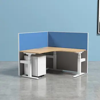 Design Workstation Table Office Cubicle Desk Height Adjustable ...